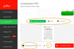 Compresser un fichier au format PDF en ligne