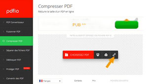 Compresser un fichier au format PDF en ligne