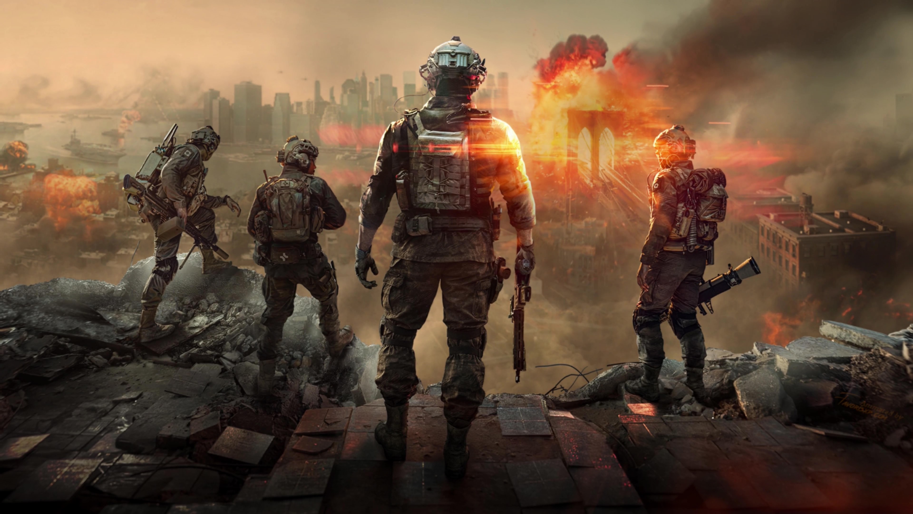 Fond d'écran Battlefield 6 animé pour PC : arrière-plans de bureau HD et 4K.